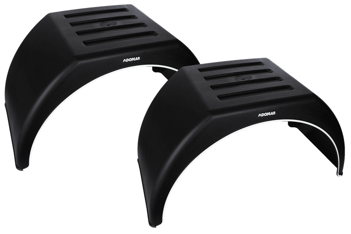 Conjunto: Dos guardabarros para remolque 15 " y 16" Domar D3115